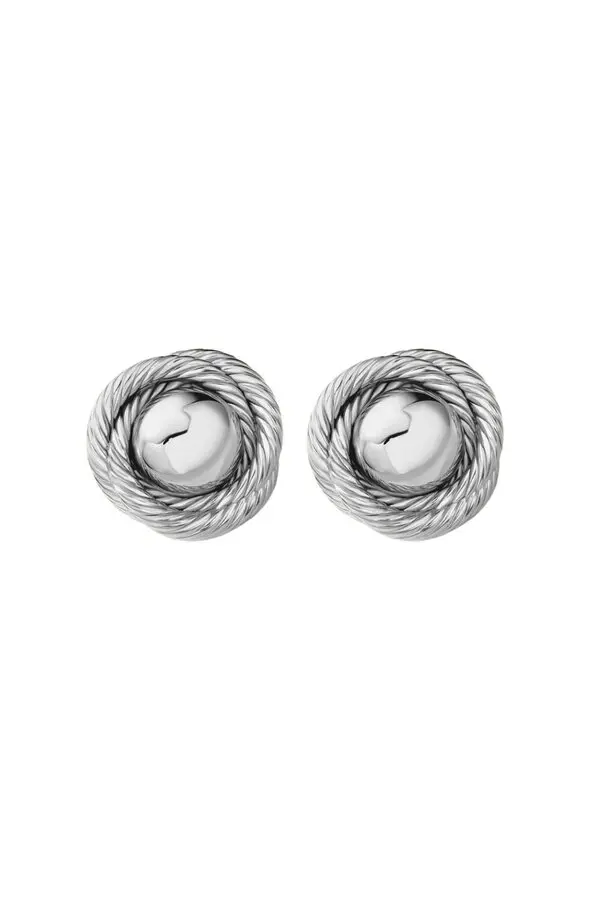 ARELLA Coco 18k Pvd Plated Twisted Earrings - Gold