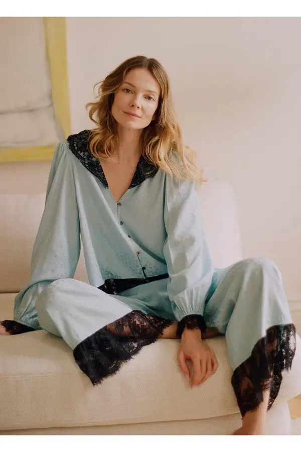 Sea Lila Pj Set - Blue