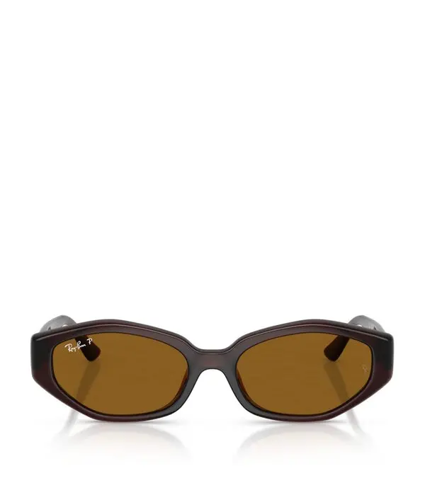Ray-ban Geometric Sunglasses - Brown
