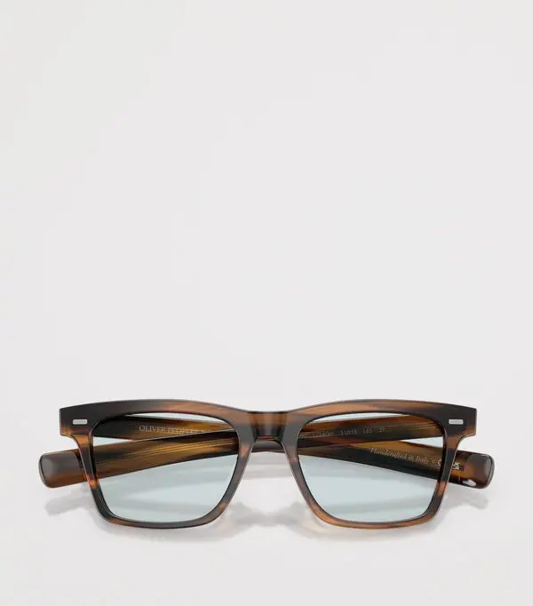 Oliver Spencer Acetate Maestro Pillow Sunglasses - Brown