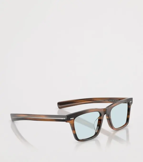 Oliver Spencer Acetate Maestro Pillow Sunglasses - Brown