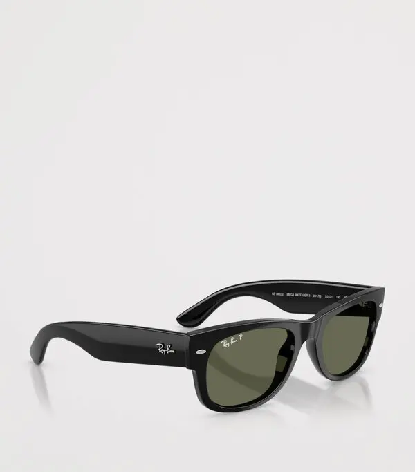 Ray-ban Mega Wayfarer Ii Sunglasses - Black