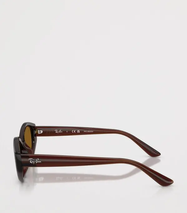 Ray-ban Geometric Sunglasses - Brown