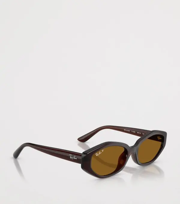 Ray-ban Geometric Sunglasses - Brown
