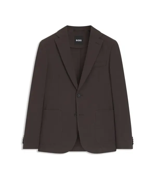 BOSS Selected Shohei Ohtani Single-breasted Jacket - Dark Brown