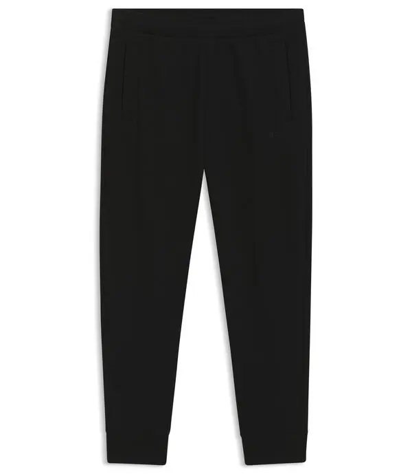BOSS Cotton-blend Sweatpants With Embroidered Logo - Black