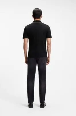BOSS Slim-fit Polo Shirt In Mercerized Cotton