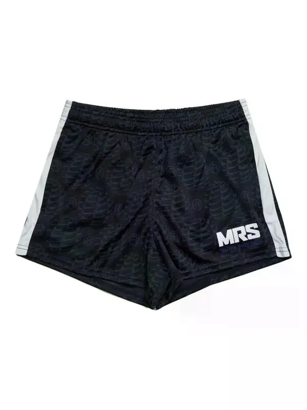 Nike X Martine Rose Graphic Print Shorts - Black