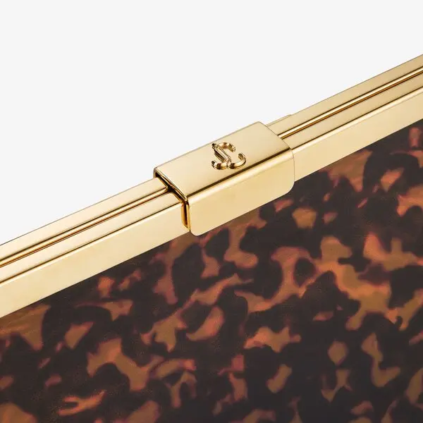 JIMMY CHOO Ganache Transparent Clutch Bag