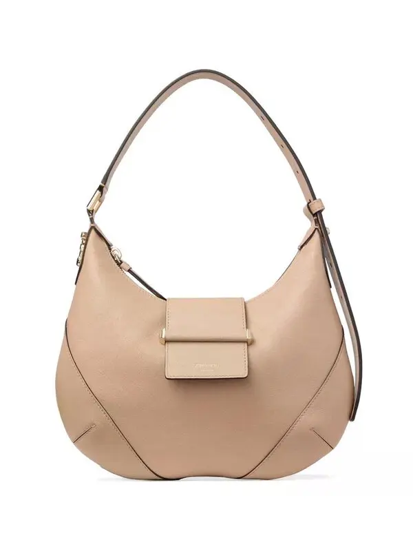 JIMMY CHOO Small Bar Hobo Shoulder Bag - Neutrals