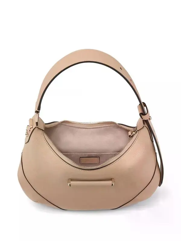 JIMMY CHOO Small Bar Hobo Shoulder Bag - Neutrals