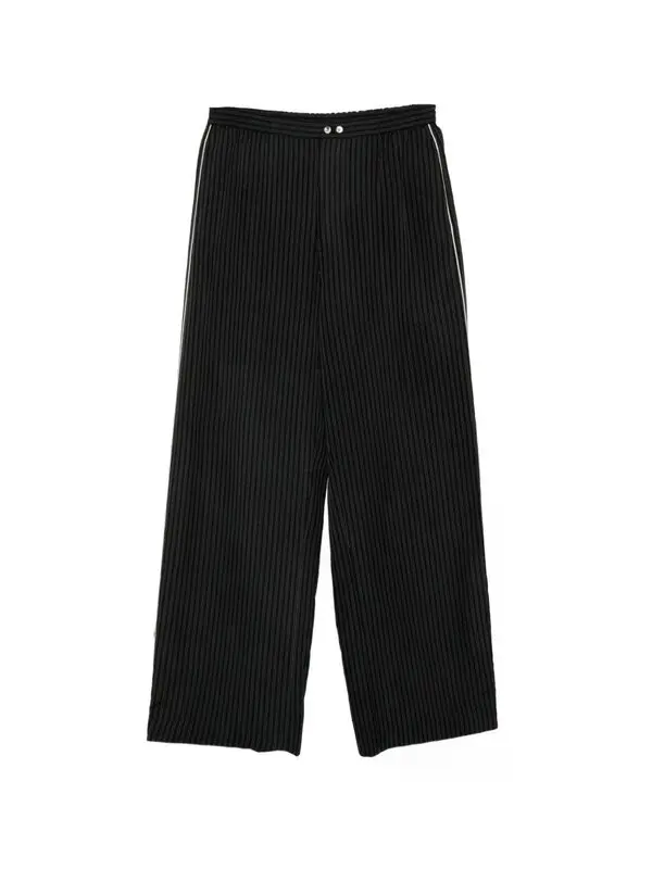 JNBY Pinstripe Wide-leg Trousers