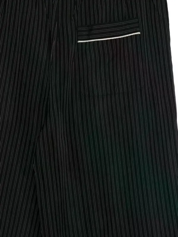 JNBY Pinstripe Wide-leg Trousers