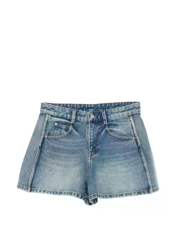 JNBY Faded Wash Five-pocket Denim Shorts