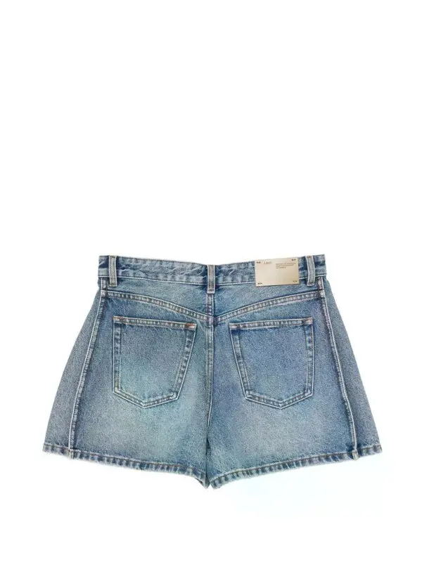 JNBY Faded Wash Five-pocket Denim Shorts