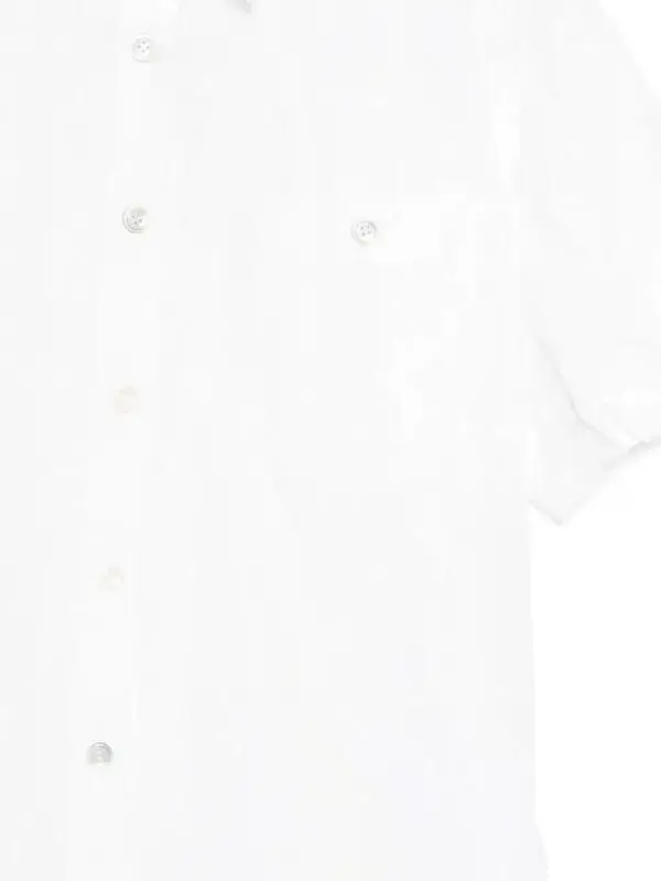 JNBY Puff Sleeve Floral Embroidered Blouse