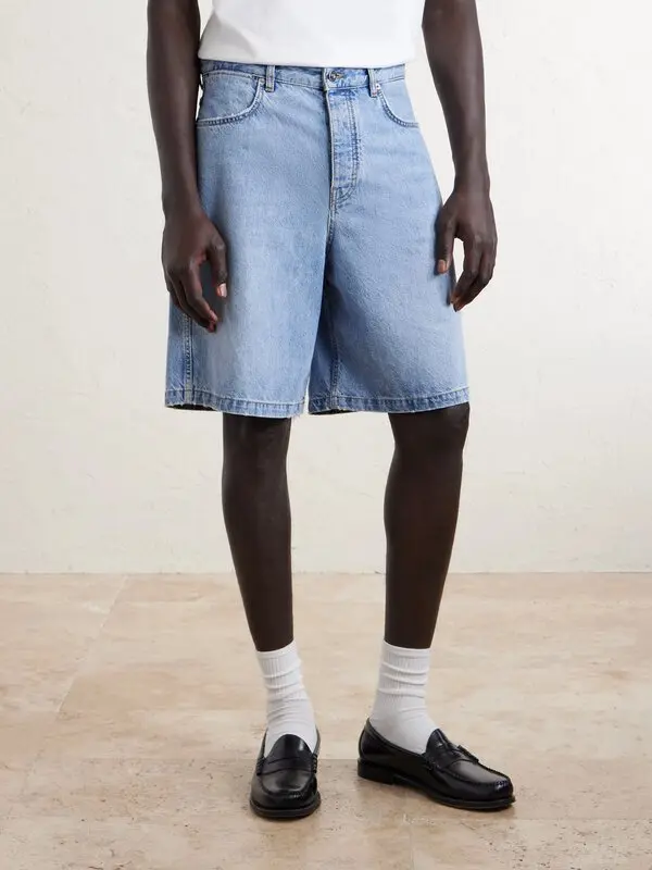 Givenchy Straight-leg Denim Shorts