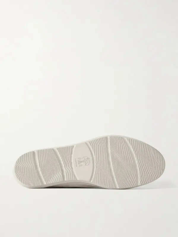Brunello Cucinelli Suede Low Top Sneakers