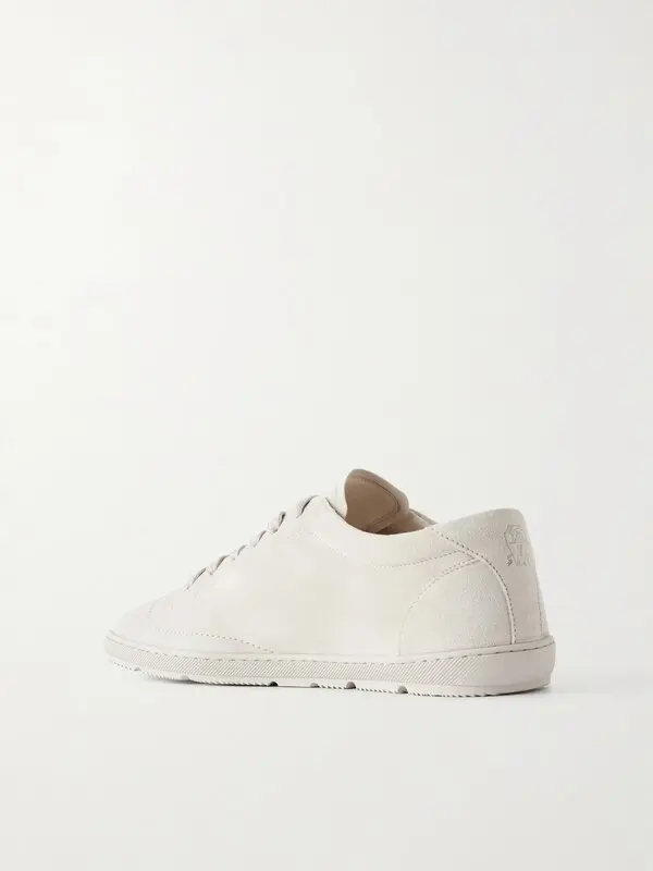 Brunello Cucinelli Suede Low Top Sneakers