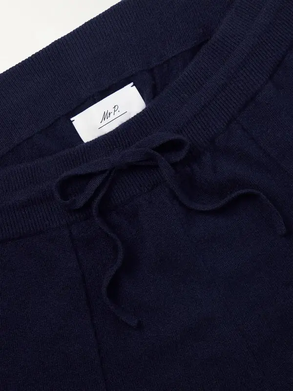 Mr P. Tapered Merino Wool And Cashmere-blend Sweatpants
