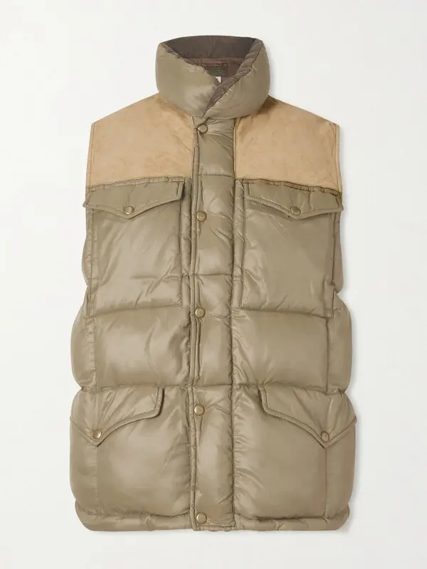 Ralph Lauren Paneled Shell Gilet