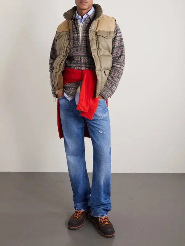 Ralph Lauren Paneled Shell Gilet