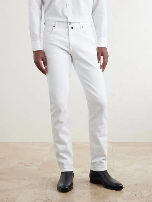 SLOWEAR Straight-leg Jeans - White