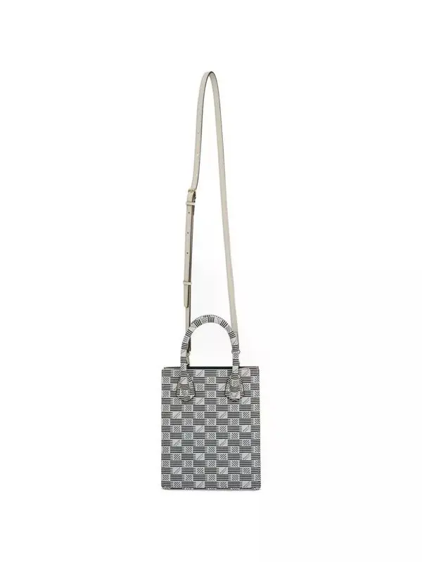 Moreau Xs Suite Logo-print Leather Bag - White
