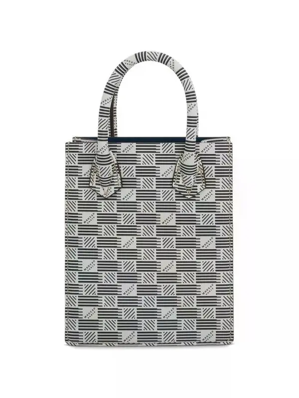 Moreau Xs Suite Logo-print Leather Bag - White