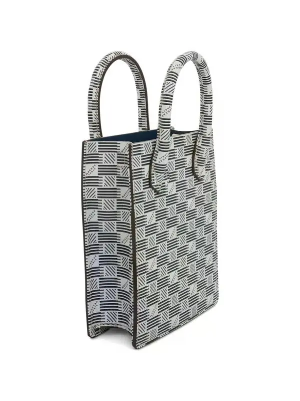 Moreau Xs Suite Logo-print Leather Bag - White
