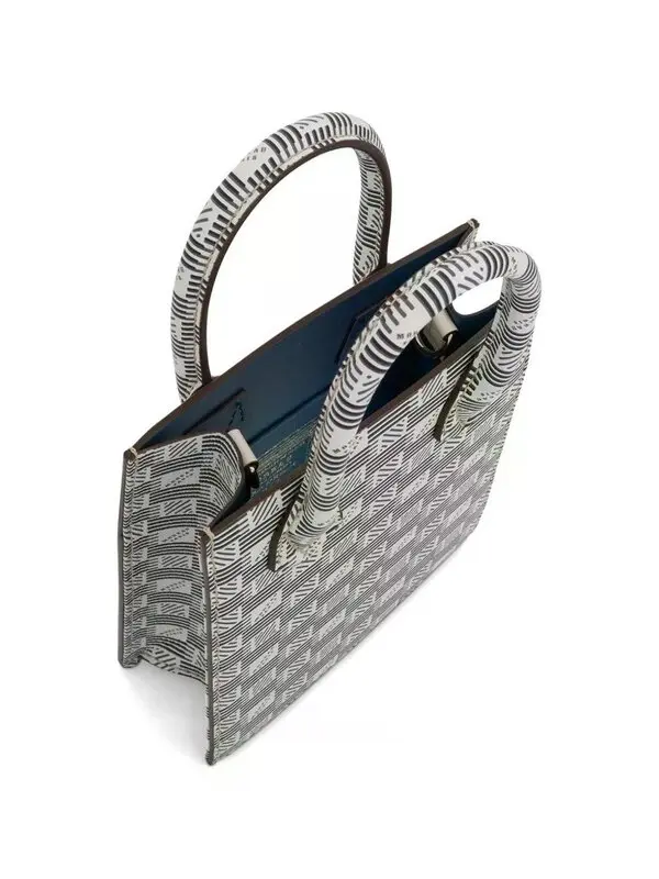 Moreau Xs Suite Logo-print Leather Bag - White