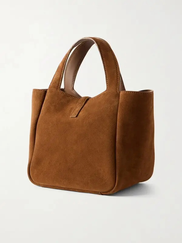 Saint Laurent Le 5 À 7 Baby Bea Suede Shoulder Bag