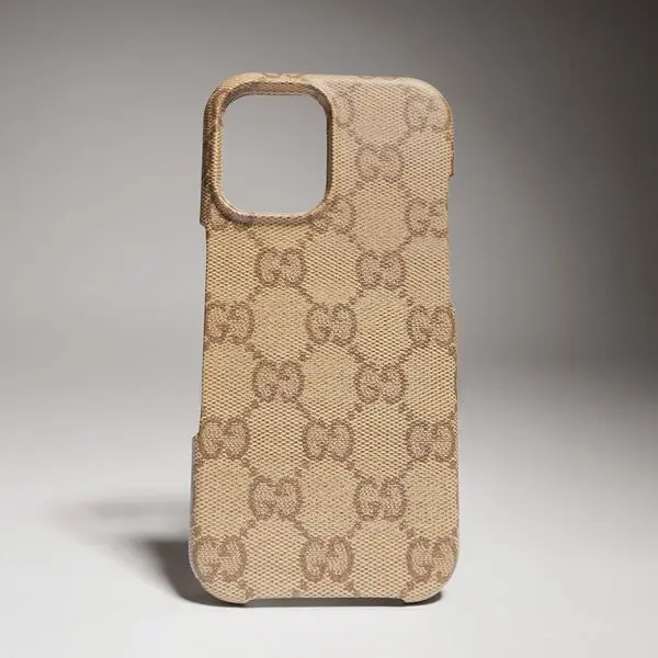 Gucci Case For Iphone 17 Gg Canvas
