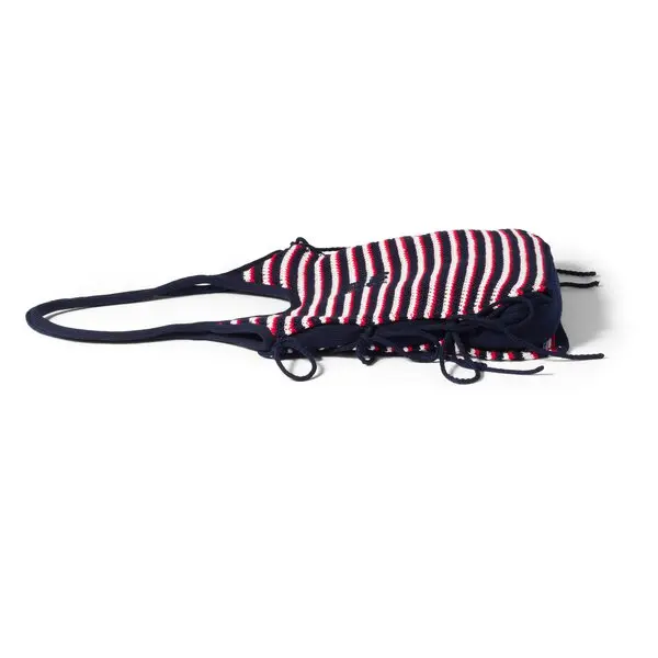 Miu Miu Crochet Bag - Blue/red