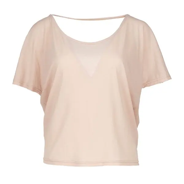 CONQUISTA Drape Back Top - Orange