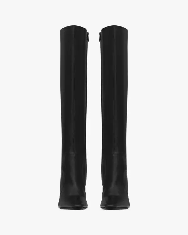 Saint Laurent Francoise Smooth Leather Boots