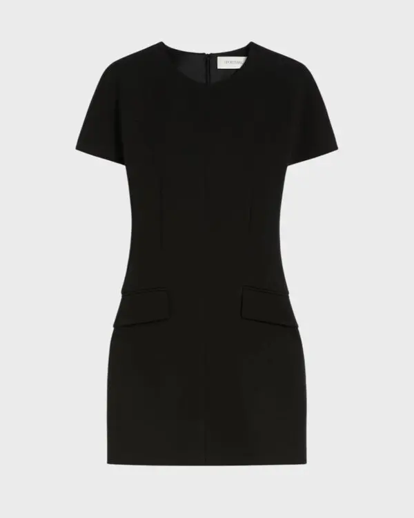 Sportmax Jersey Dress - Black