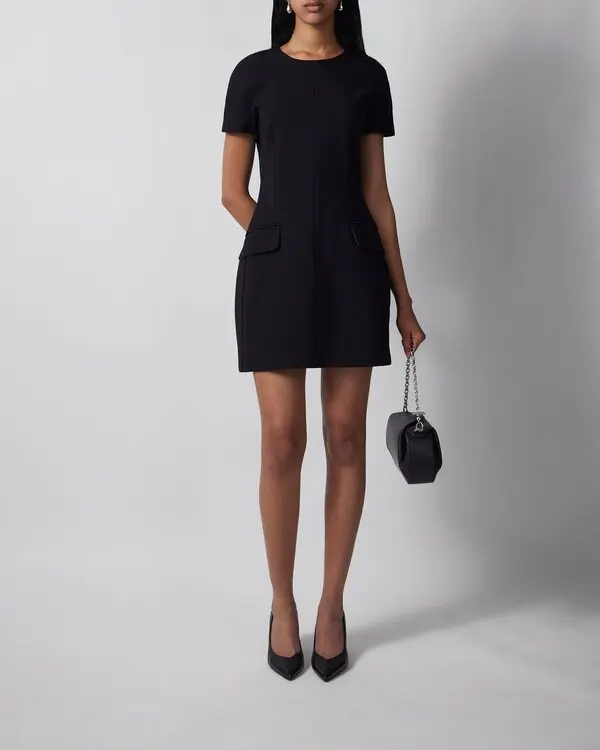 Sportmax Jersey Dress - Black