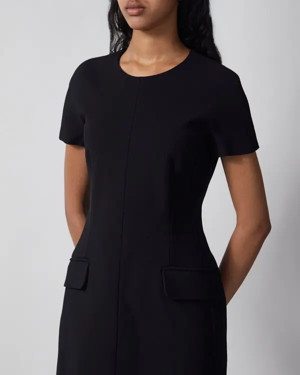 Sportmax Jersey Dress - Black