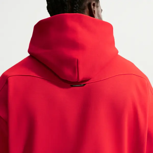 Nike Standard Issue Therma-fit Brushed Basketball Pullover Hoodie - Red
