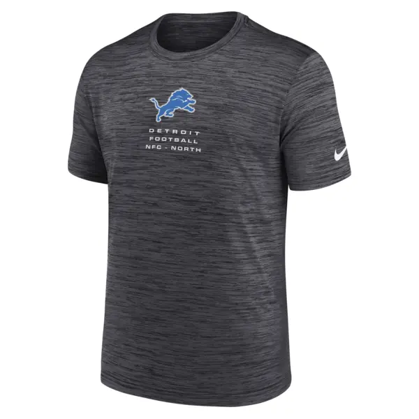 Nike Detroit Lions Velocity Dri-fit Nfl T-shirt - Grey