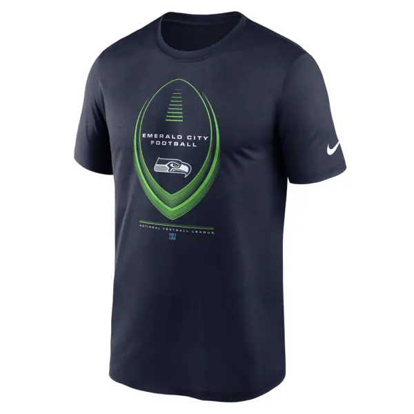 Nike Seattle Seahawks Legend Icon Dri-fit Nfl T-shirt - Blue