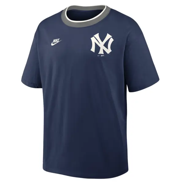 Nike New York Yankees Cooperstown Ringer Mlb T-shirt