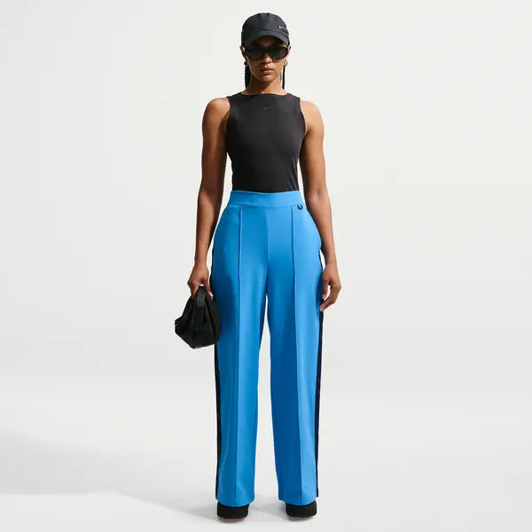 Nike 24.7 Perfectstretch Dri-fit Loose Tearaway Pants - Blue