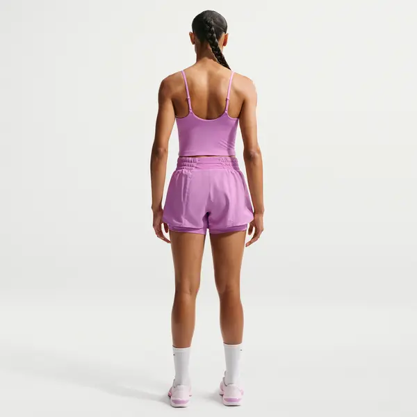 Nike One Medium-support Padded Adjustable Sports Bra Tank Top - Purple