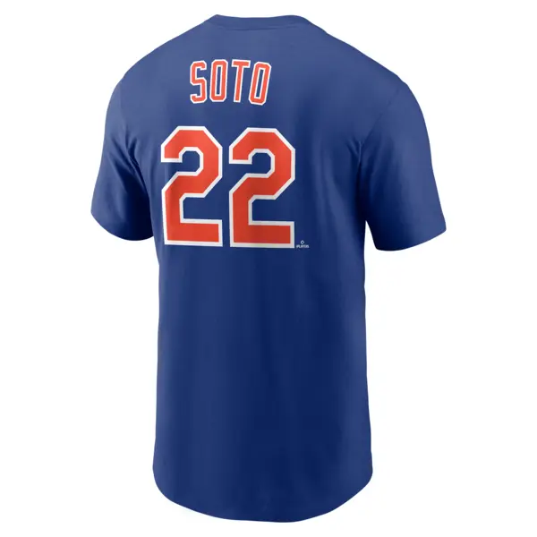 Nike Juan Soto New York Mets Cooperstown 40th Anniversary Mlb T-shirt