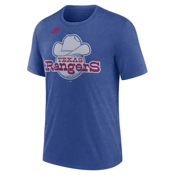 Nike Texas Rangers Cooperstown Logo Mlb T-shirt
