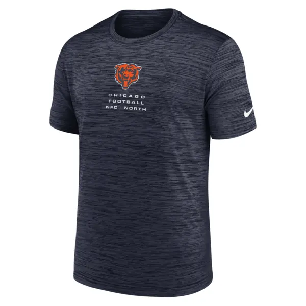 Nike Chicago Bears Velocity Dri-fit Nfl T-shirt - Blue