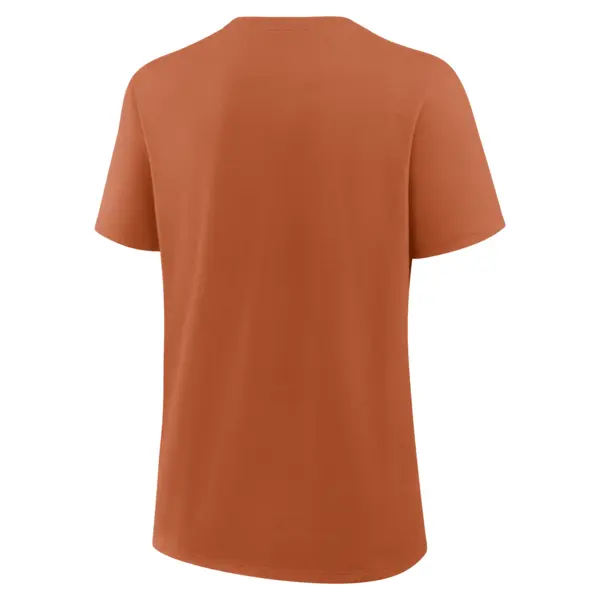 Nike Texas Script Mantra Logo College T-shirt - Orange