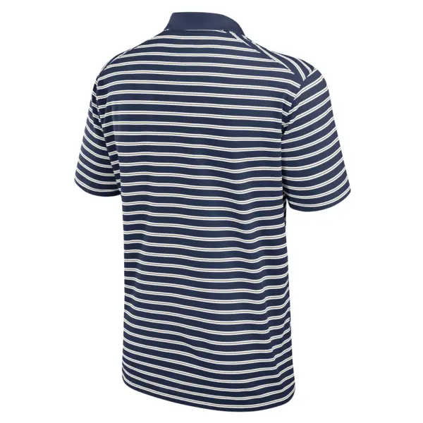 Nike New York Yankees Cooperstown Striped Victory Dri-fit Mlb Polo - Blue